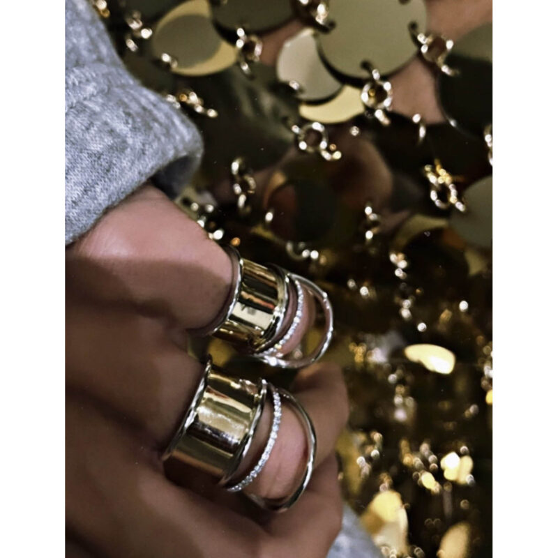 RING ERIN YELLOW GOLD - Rainbow K