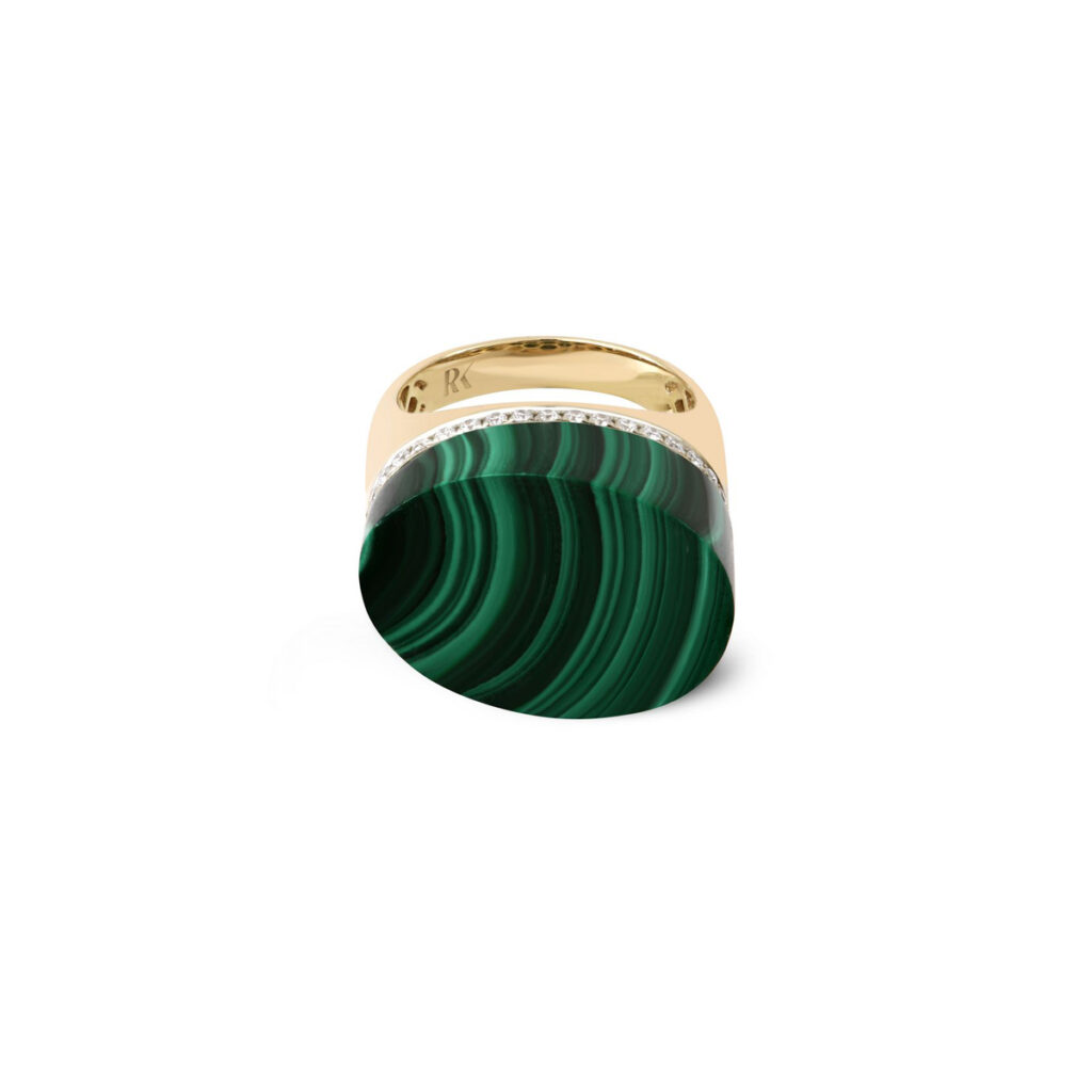 RING EMPIRE MALACHITE - Rainbow K