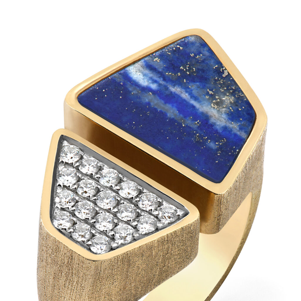 RING EYET YELLOW GOLD - Rainbow K