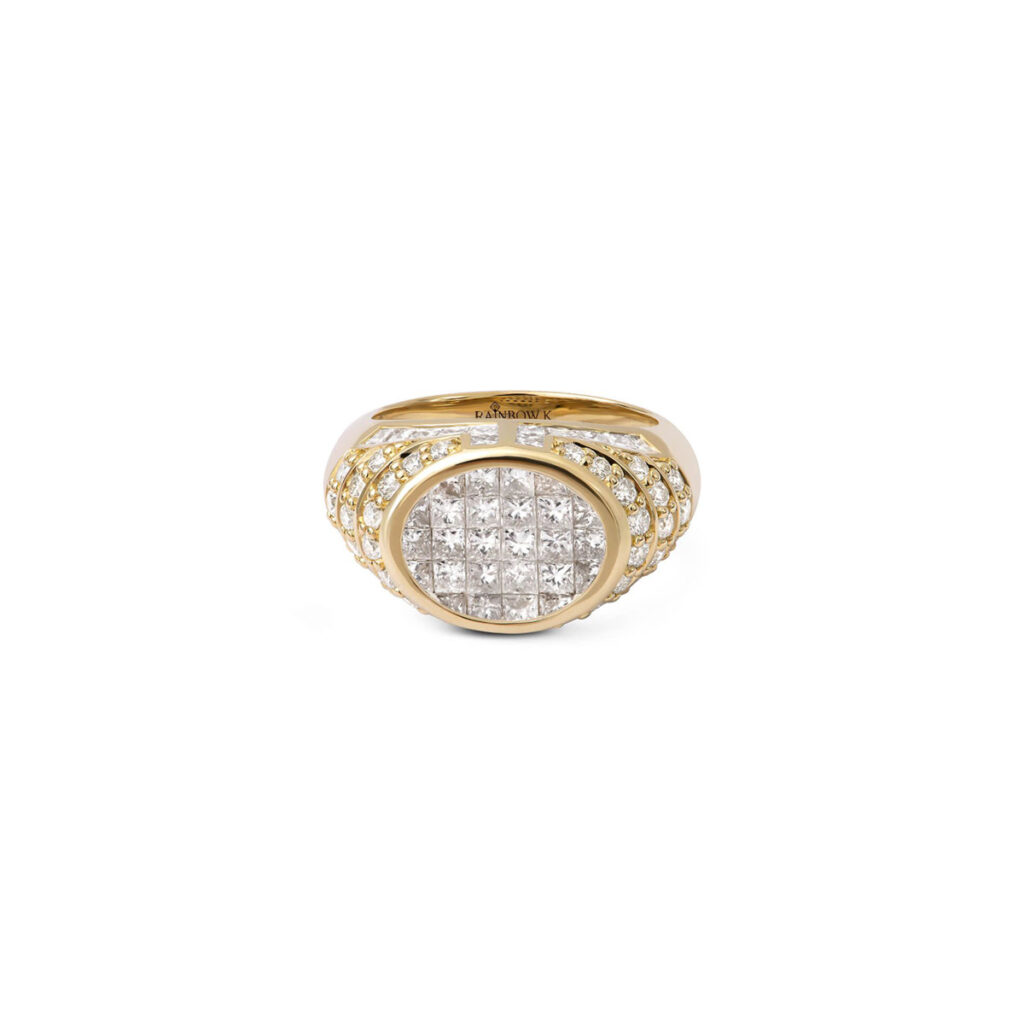 RING LADY WHITE DIAMONDS - Rainbow K