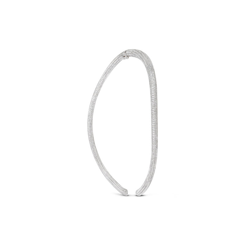 NECKLACE TUBE DIAMONDS - Rainbow K